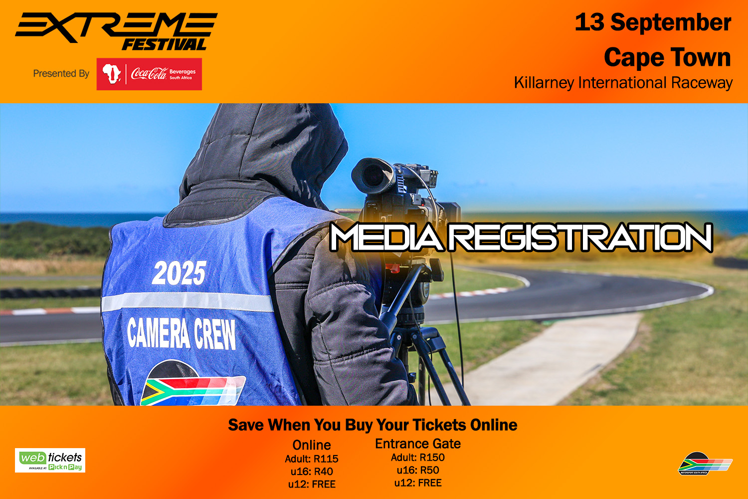 Media Registration - Cape Town Extreme Festival Presented By Coca-Cola ...